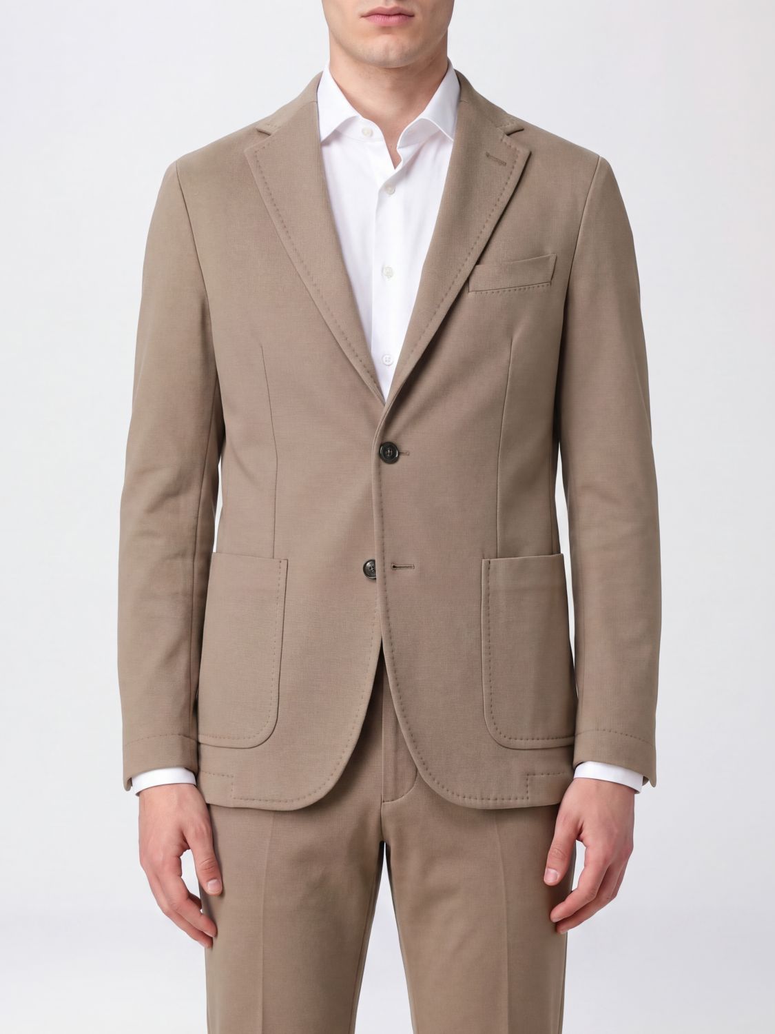 CIRCOLO 1901 Circolo 1901 Slim Fit Single-Breasted Cashmere Blazer
